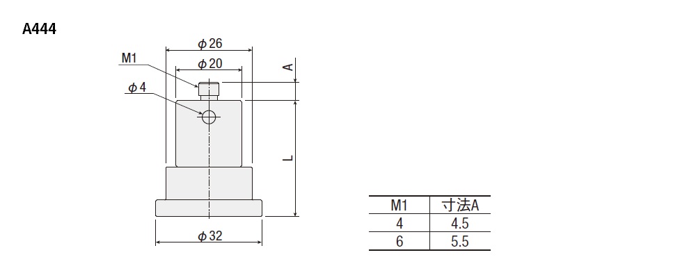 A444-40-M4 | 駿河精機株式会社
